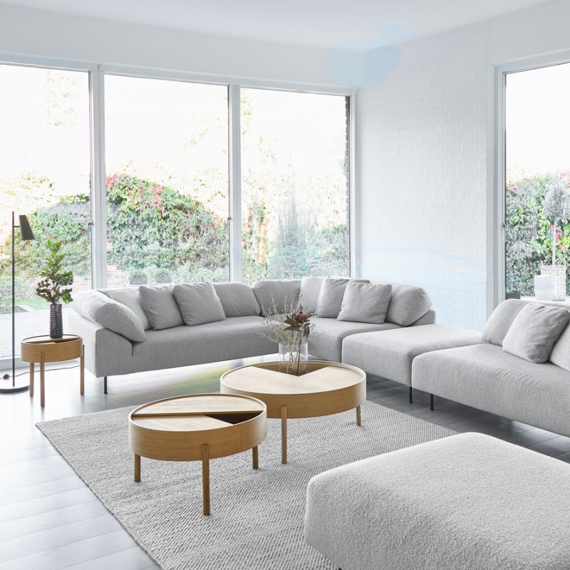 Arc Coffee table Ø89- Woud – Urban Design Love Affair